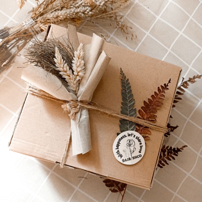 Jual (PAKET 5) HAMPERS BOX / BOX HADIAH | dus box / gift box rustic ...