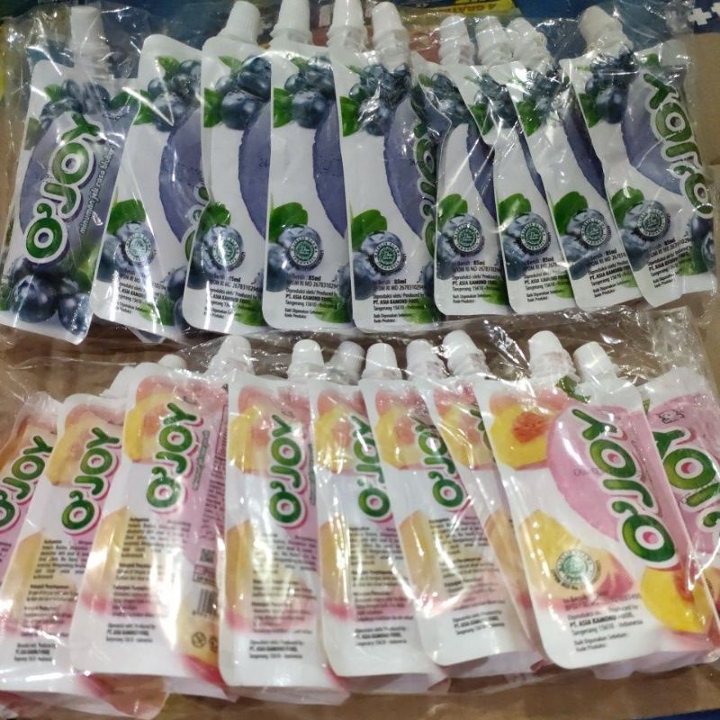 Jual minuman jeli rasa persik ojoy minuman halal | Shopee Indonesia