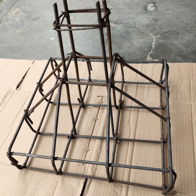 Jual Cakar ayam besi 8 diameter 40 x 40 besi behel tiang bangunan besi ...