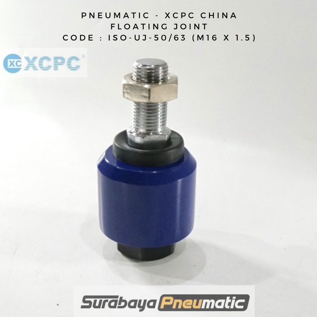 Jual XCPC - ISO-UJ-50/63 (M16 X 1.5) - Floating Joint Cylinder Body 50/ ...