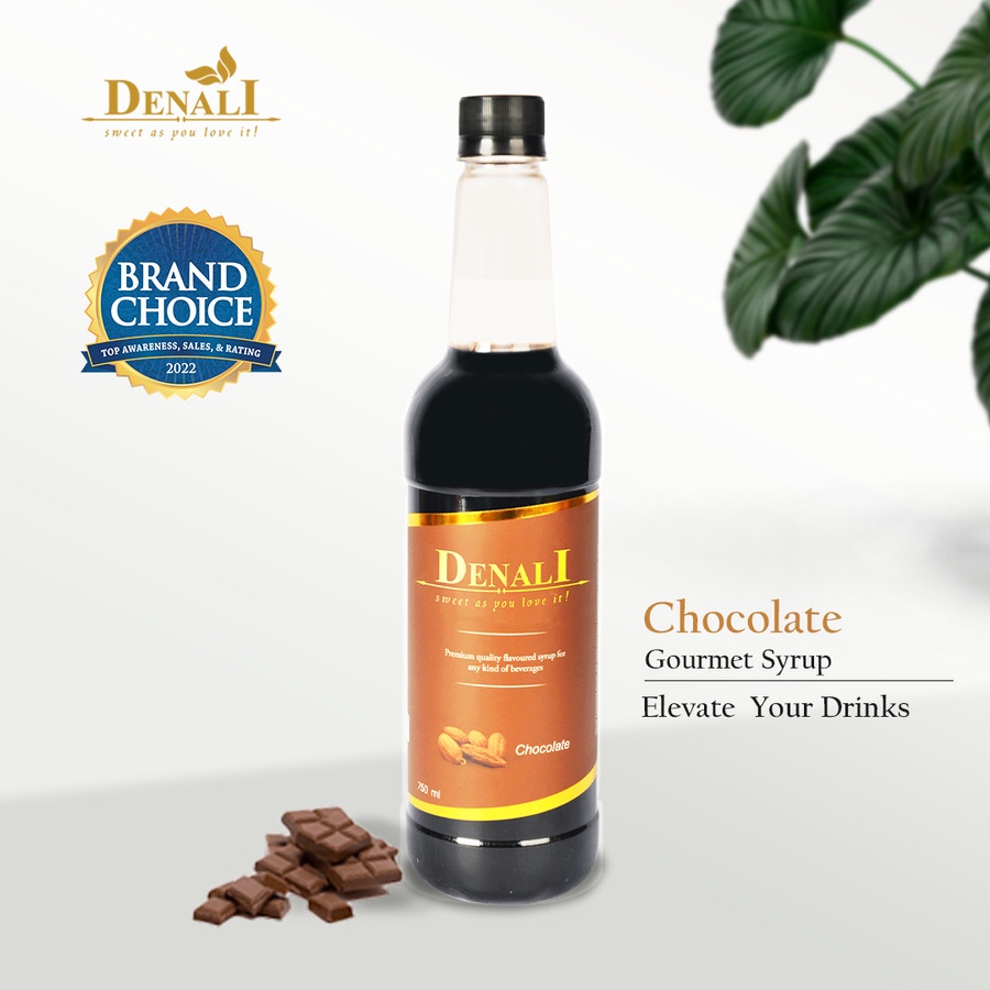 Jual Denali Syrup Chocolate 750ml | Shopee Indonesia