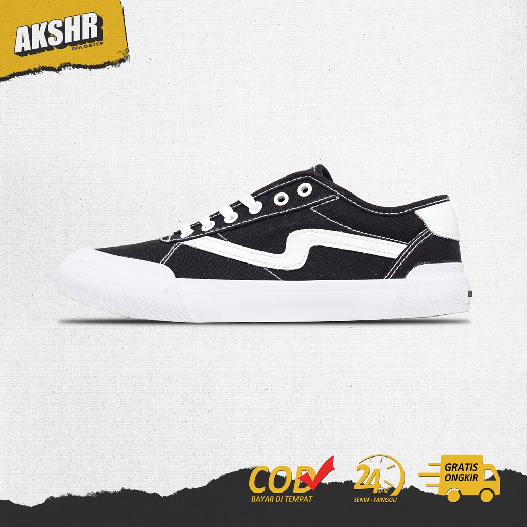 Jual PATROBAS-Sepatu Patrobas New Ivan Warna Black White Unisex ...