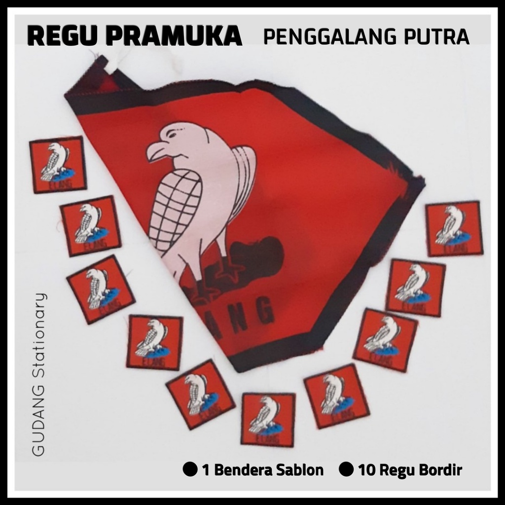 Jual Badge + Bendera Regu Pramuka Penggalang Putra [set] | Shopee Indonesia