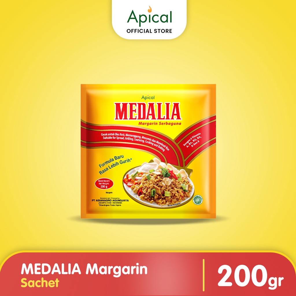 Jual MEDALIA Margarin Sachet 200Gr | Shopee Indonesia