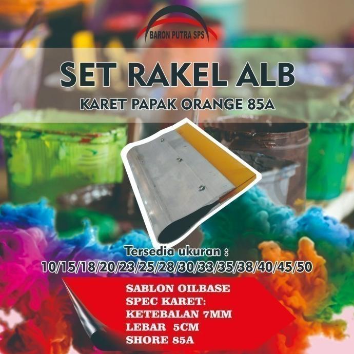 Jual favorit] SET RAKEL ALB KARET PAPAK ORANGE 85A 50 CM | Shopee Indonesia