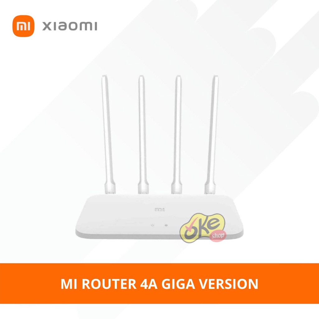 Jual Xiaomi MI Router 4A Wifi Wireless Modem Giga Version | Shopee ...