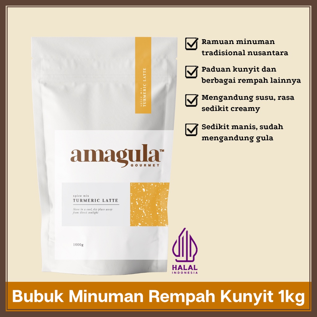 Jual BUBUK MINUMAN TRADISIONAL PREMIUM RASA KUNYIT JAHE SUSU 1000g ...