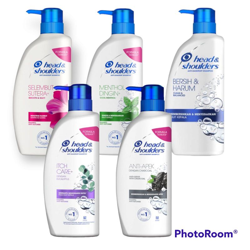 Jual Head & Shoulders Shampoo All Varian 400ml | 680ml | 850ml || Supreme 480ml || Men Cool ...