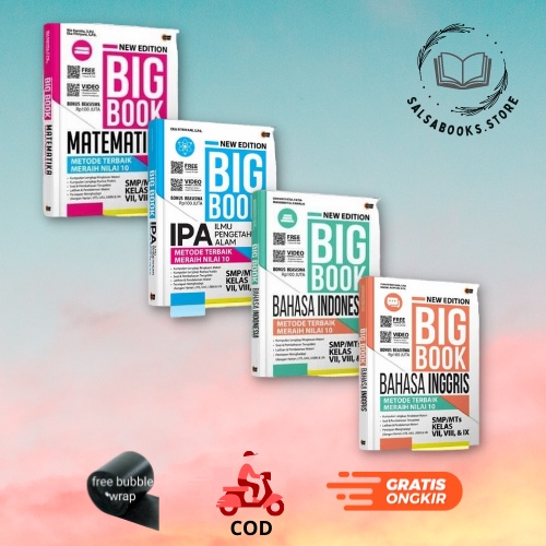 Jual New Edition Big Book Bahasa Indonesia , MATEMATIKA, IPA DAN BAHASA ...