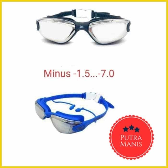 Jual Kacamata Renang Kaca Mata Kacamata Renang MINUS Min Swimming ...