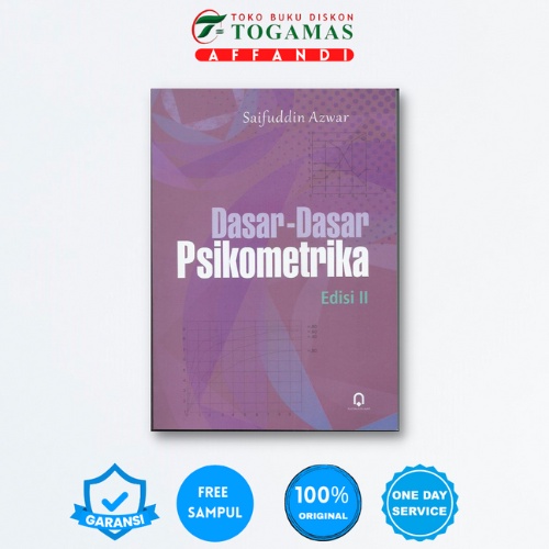 Jual DASAR-DASAR PSIKOMETRI ED. II |DRS. SAIFUDDIN AZWAR | Shopee Indonesia