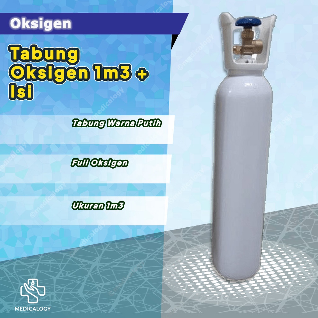Jual Tabung Oksigen 1 m3 (tabung only + isi) | Shopee Indonesia