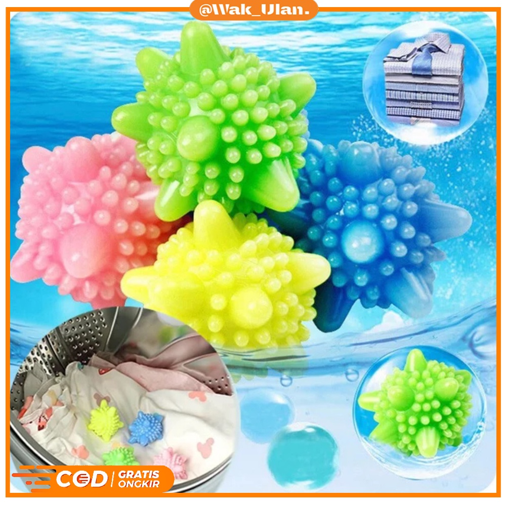 Jual MAGIC LAUNDRY BALL BOLA KARET MESIN CUCI ALAT PEMBERSIH PAKAIAN ...