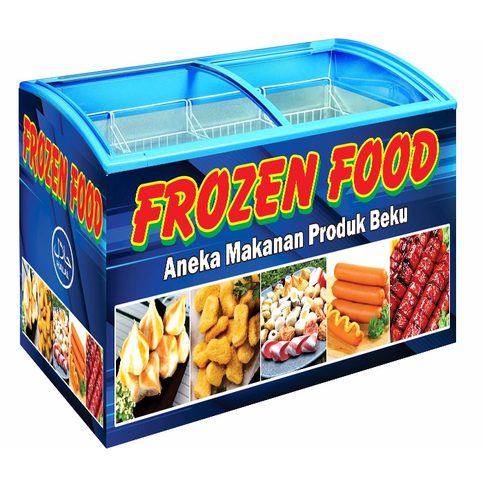 Jual Stiker Freezer Frozen Food ( Free Ganti / tambah nama ) | Shopee ...