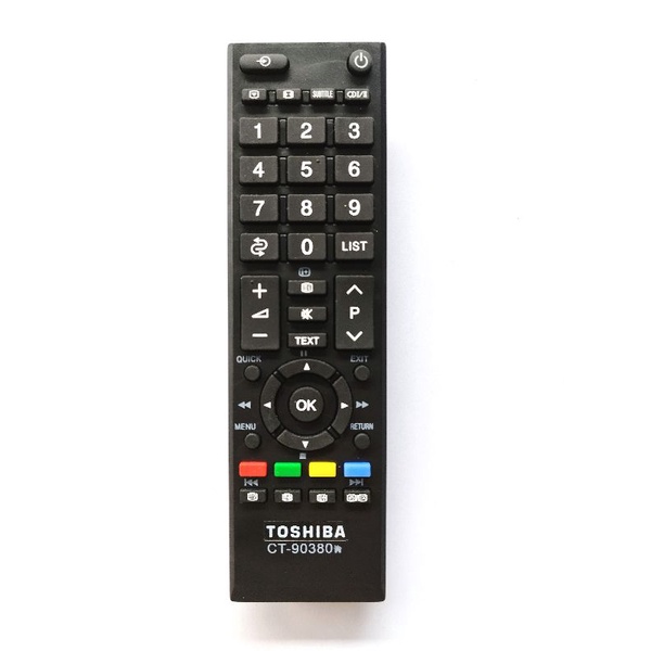 Jual REMOT/REMOTE TV LCD/LED TOSHIBA REGZA CT-90380 / CT90380 / CT-90336 / CT90336 | Shopee ...