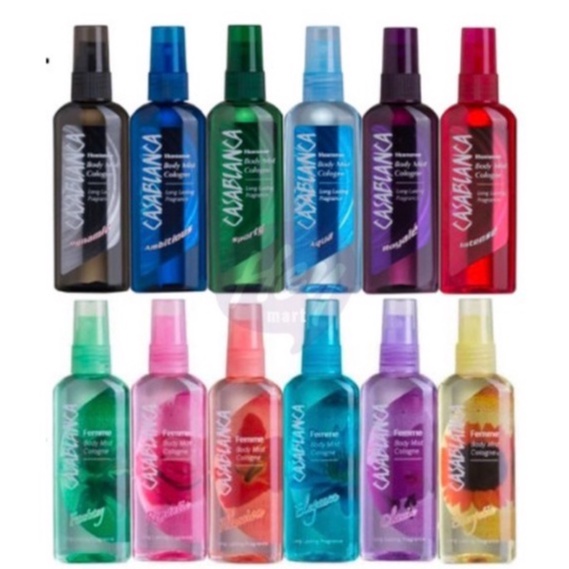 Jual CASABLANCA BODY MIST COLOGNE 100ML | Shopee Indonesia
