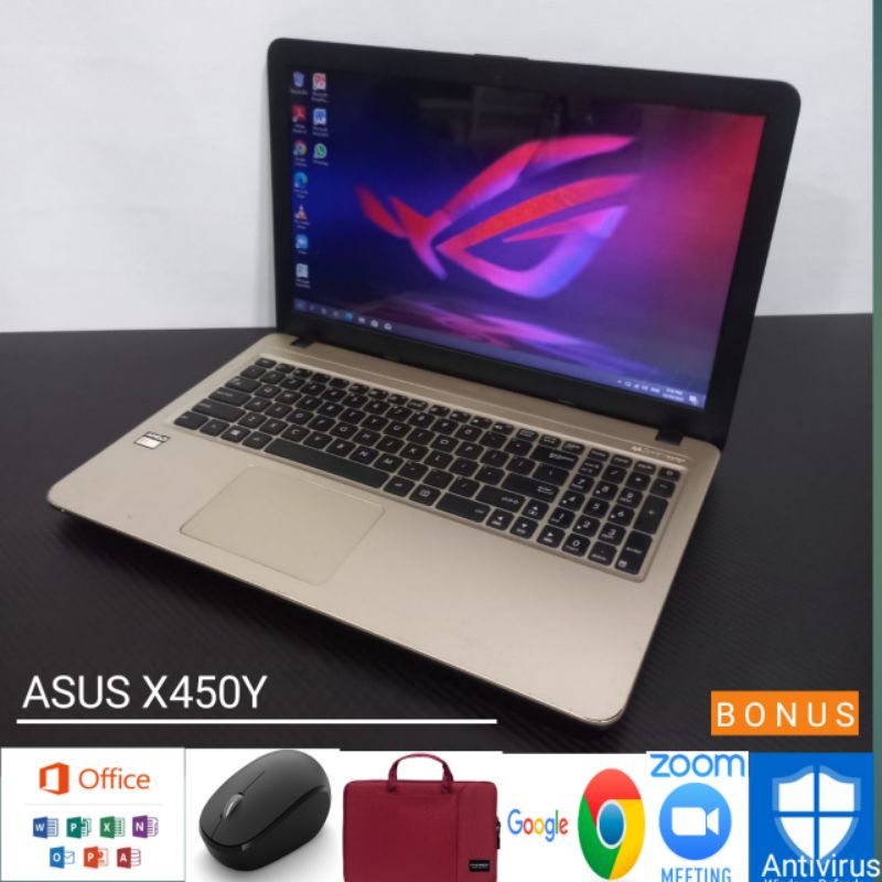 Jual Laptop Asus X540YA AMD E1-7010 HDD 500GB VGA RADEON Grafis R2 ...