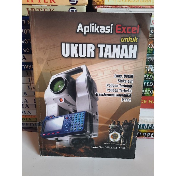 Jual buku aplikasi Excel untuk ukuran tanah oleh Arief Syaifullah | Shopee Indonesia