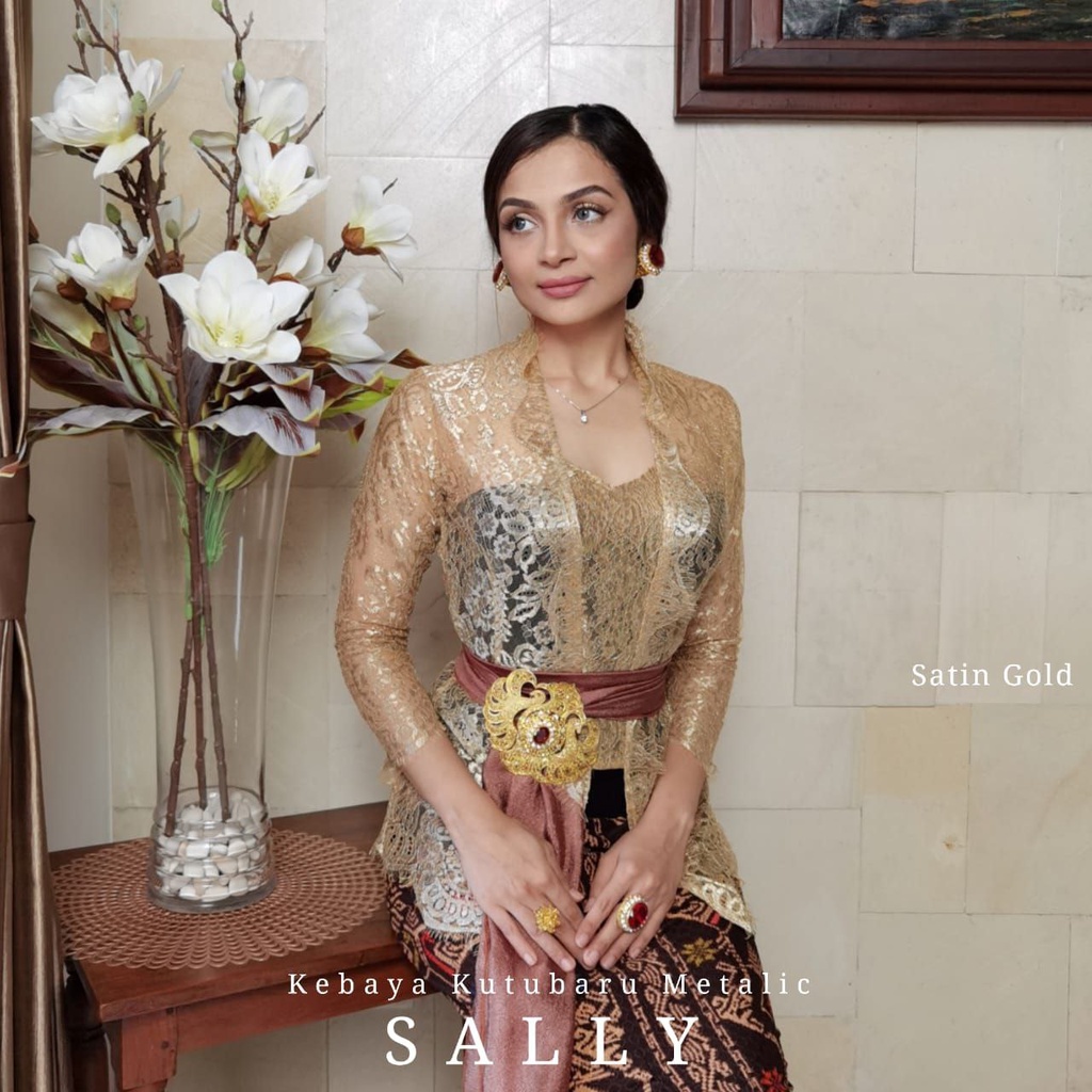 Jual SudanBali (HANYA KEBAYA) KEBAYA KUTUBARU METALLIC SALLY Kebaya Bali Murah Kebaya Modern ...