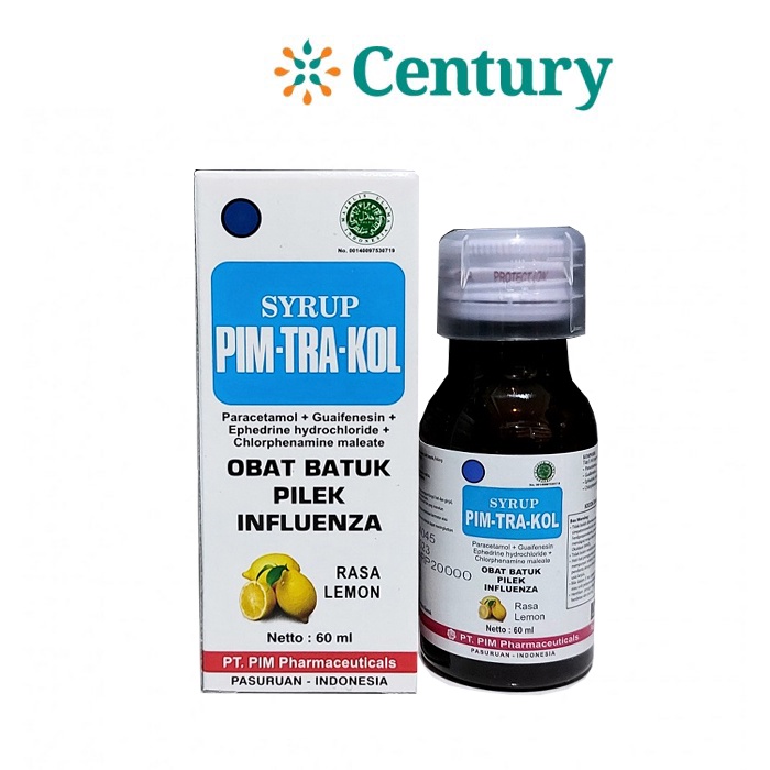 Jual PIMTRAKOL 125 MG/5ML SYRUP 60ML / OBAT PILEK ANAK | Shopee Indonesia