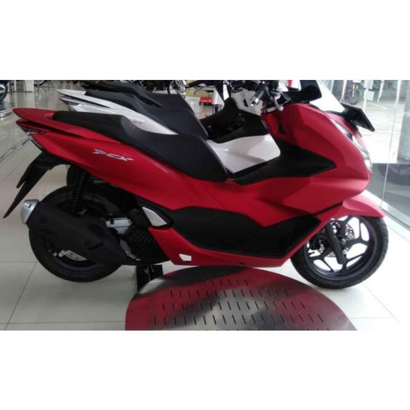 Jual Stiker Decal PCX 160 Merah Polos Dof Full Body | Shopee Indonesia