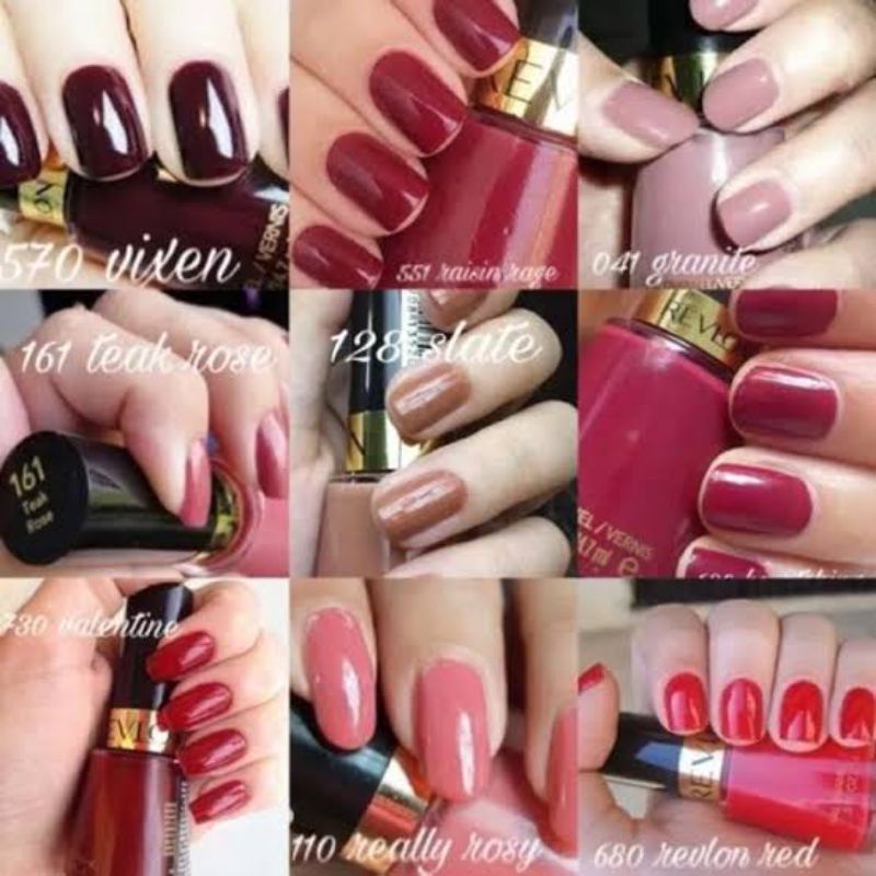 Jual Revlon Nail Polish Original Cat kuku kutek kutex cantik | Shopee ...