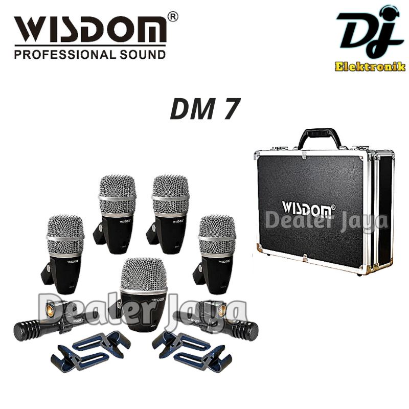 Jual Mic Drum Wisdom DM 7 / DM7 | Shopee Indonesia