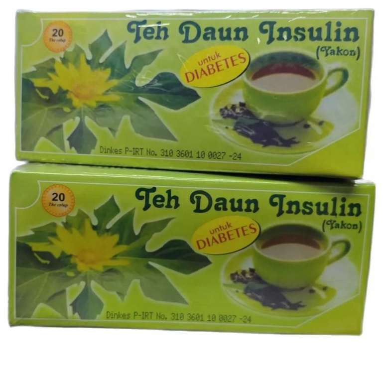 Jual Insulin Teh Herbal Obat Diabetes Gula Darah Original | Shopee ...