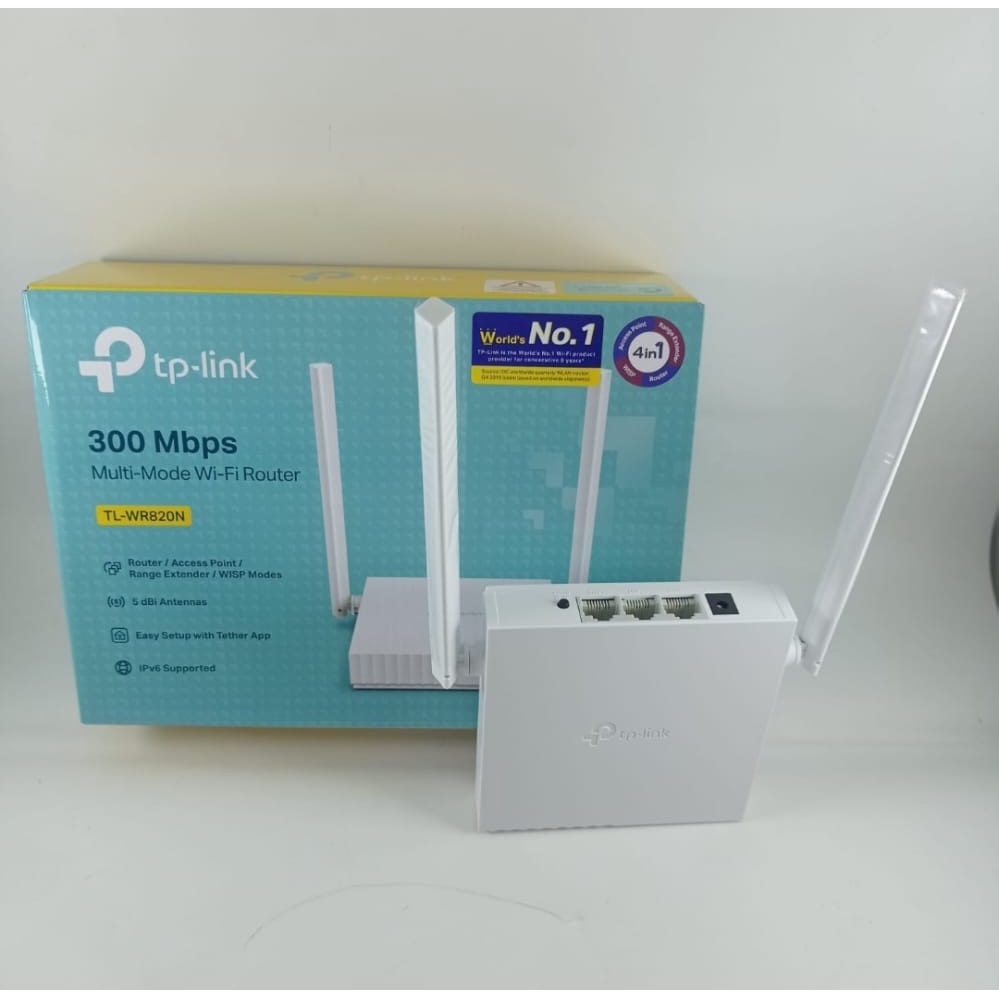 Jual TP LINK TL-WR 820N 300 MBPS MULTI-MODE WI-FI ROUTER | Shopee Indonesia