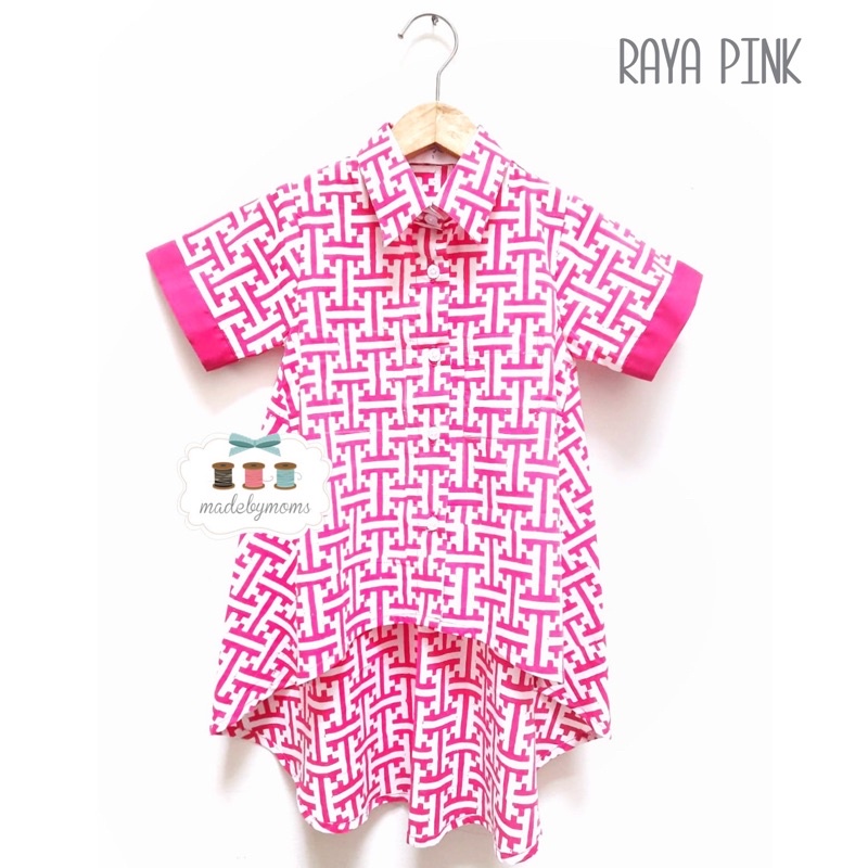 Jual Batik Anak - RAYA PINK | Shopee Indonesia