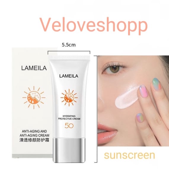 Jual LAMEILA SUNSCREEN SPF 50 | Shopee Indonesia