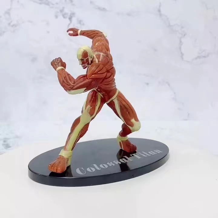 Jual Action FIgure Anime Attack On Titans Collosal Titan Ukuran 20 CM ...