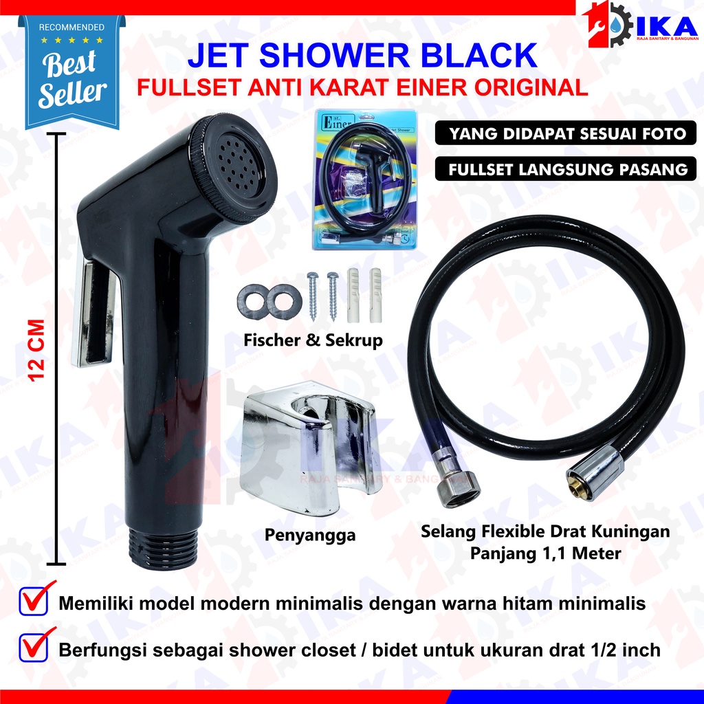 Jual Jet Shower SOLIGEN Set Kepala Washer Toilet Cebok Chrome Selang Stainless Nekel Nikel Bidet ...