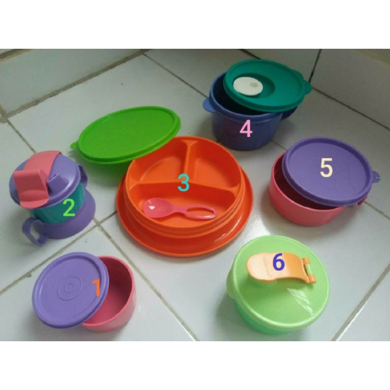 Jual Tupperware Baby Set ( 1 ), bonus parutan keju Tupperware ( lihat ...