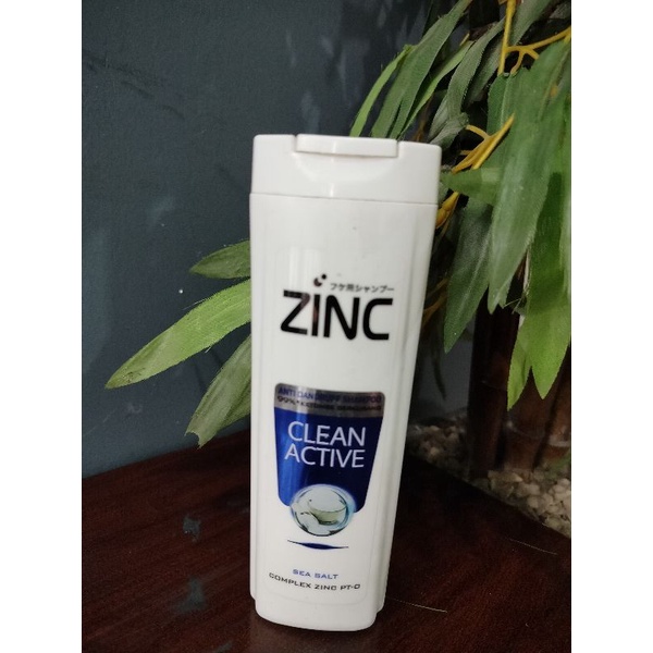 Jual Shampoo Zinc Clean Active Sea Salt 170ml | Shopee Indonesia