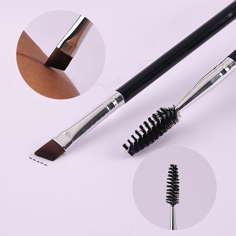 Jual Eyebrow Brush 2 in 1 Kuas Alis 2 in 1 | Shopee Indonesia