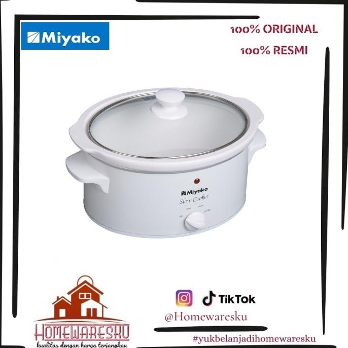 Jual Miyako Slow Cooker - SC 630 - 6 Litre - Putih/White | Shopee Indonesia