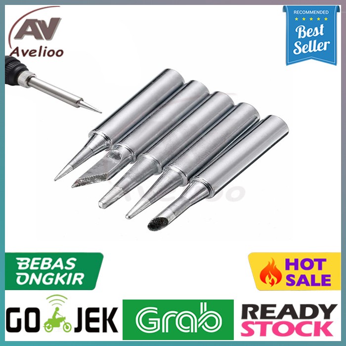 Jual Mata Kepala Solder Station Set/Head Soldering Adjustable Iron Tip 5pcs | Shopee Indonesia