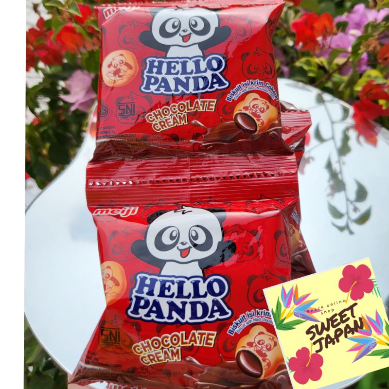 Jual MURAH !!!!HELLO PANDA 1 RENCENG ISI 10 BUNGKUS...biskuit melted ...