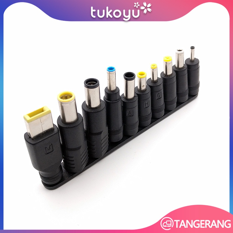 Jual 10 pcs Adapter Konverter Charger Laptop Universal Jack/Laptop DC ...