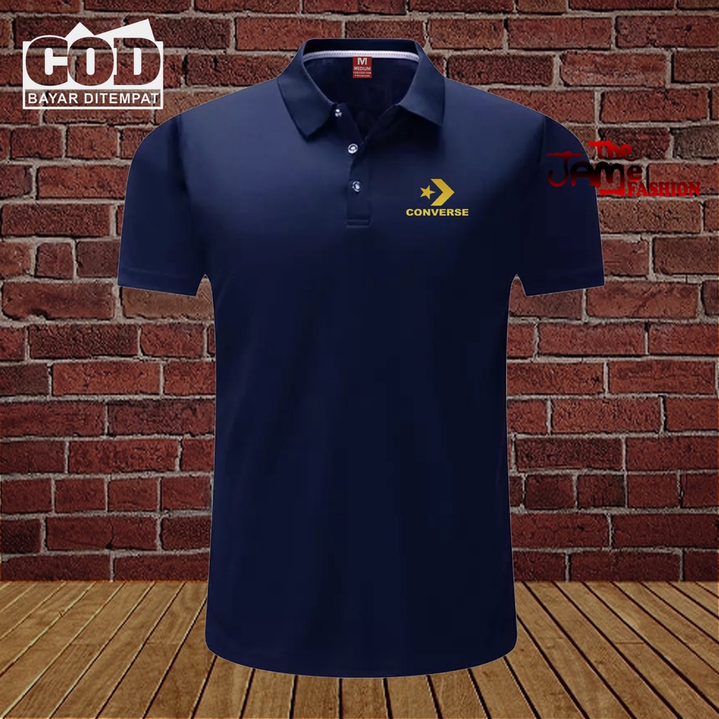 Jual Promo COD Kaos Distro Polo Kerah Convace Quality Gold Premium ...