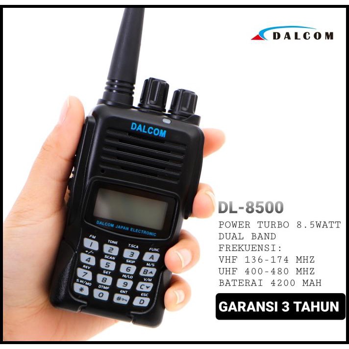 Jual Ht Dalcom Japan Dl-8500 Dual Band | Shopee Indonesia
