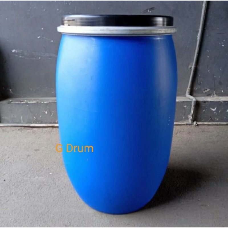 Jual Drum plastik HDPE 120 liter/Gentong/Ember/Baskom/Tempat Sampah ...