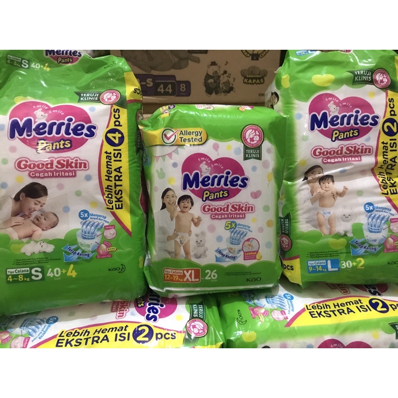 Jual FREEONGKIR!!!MERRIES PANTS S, M, L, XL ukuran S40, M 34, L 30, XL ...