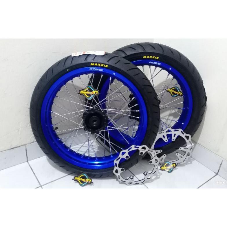 Jual Velg Supermoto Super Moto Yamaha WR155 WR 155 Tromol Expedition ...