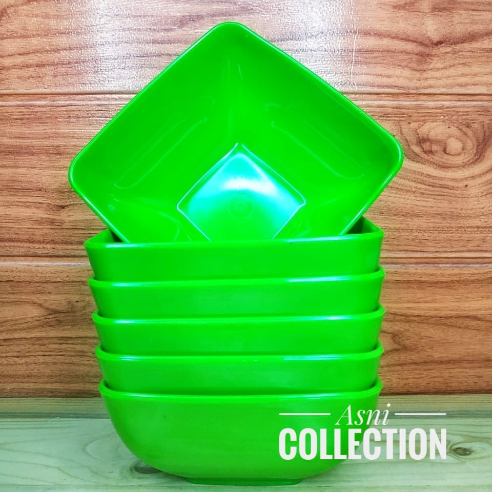 Jual 4 PCS MANGKUK KOTAK TEBAL TAHAN PANAS - MANGKUK PERSEGI - MANGKUK ...