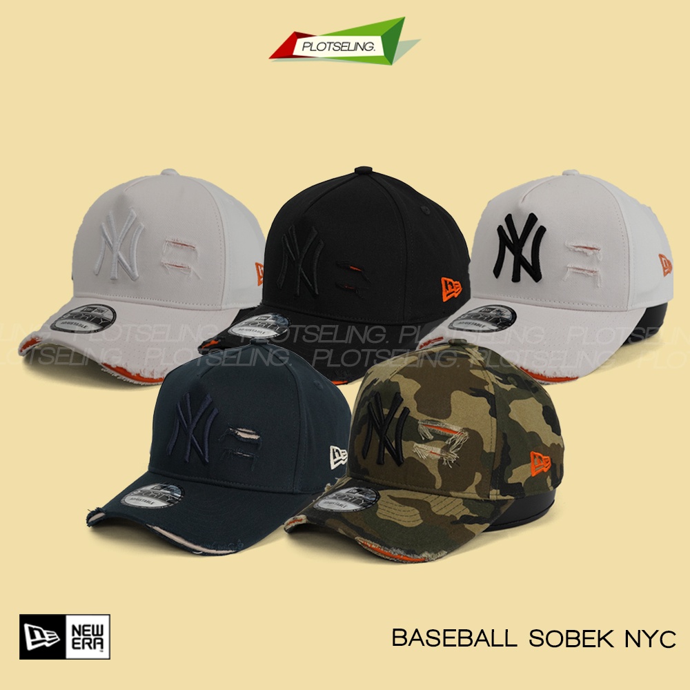 Jual Topi Pria New York BASEBALL NY DAMAGE Hat New York Yankees Ripped ...