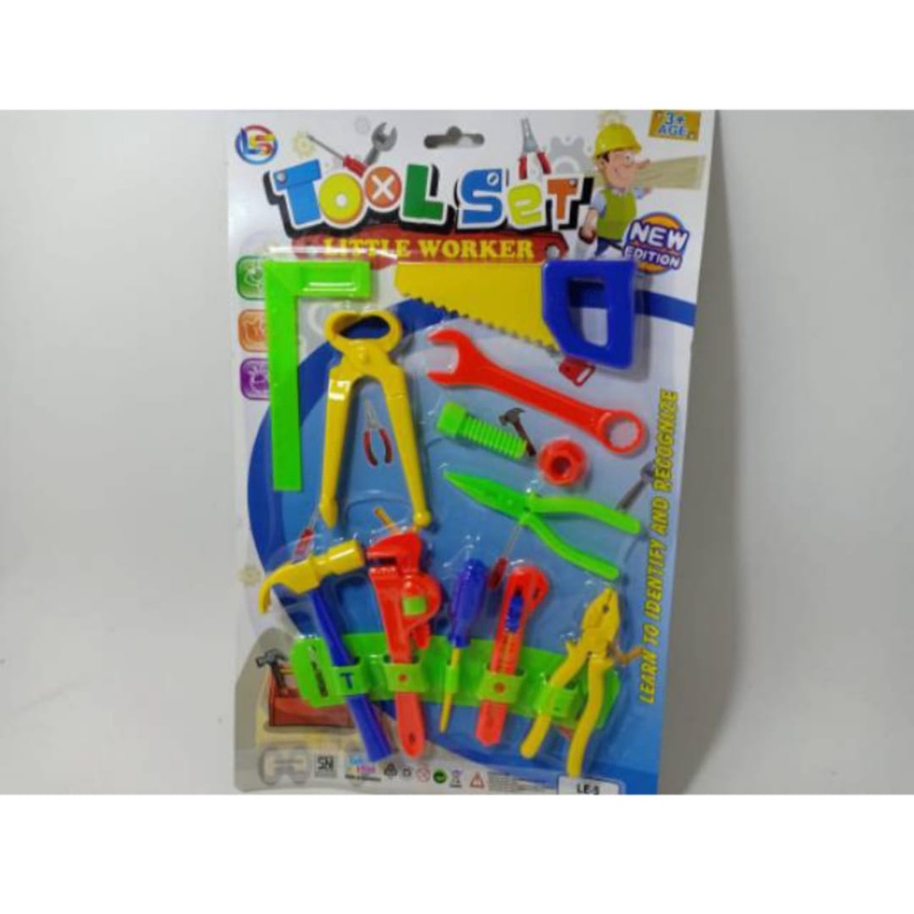 Jual ALAT PERTUKANGAN MAINAN ANAK FULL SET TYPE LE5 MAINAN ALAT ...