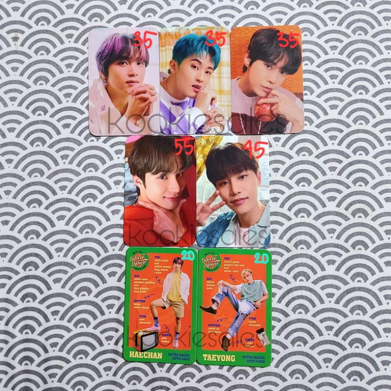 Jual Random OOTD Card Pack NCT 127 Retro House Selca Jungwoo Taeil ...