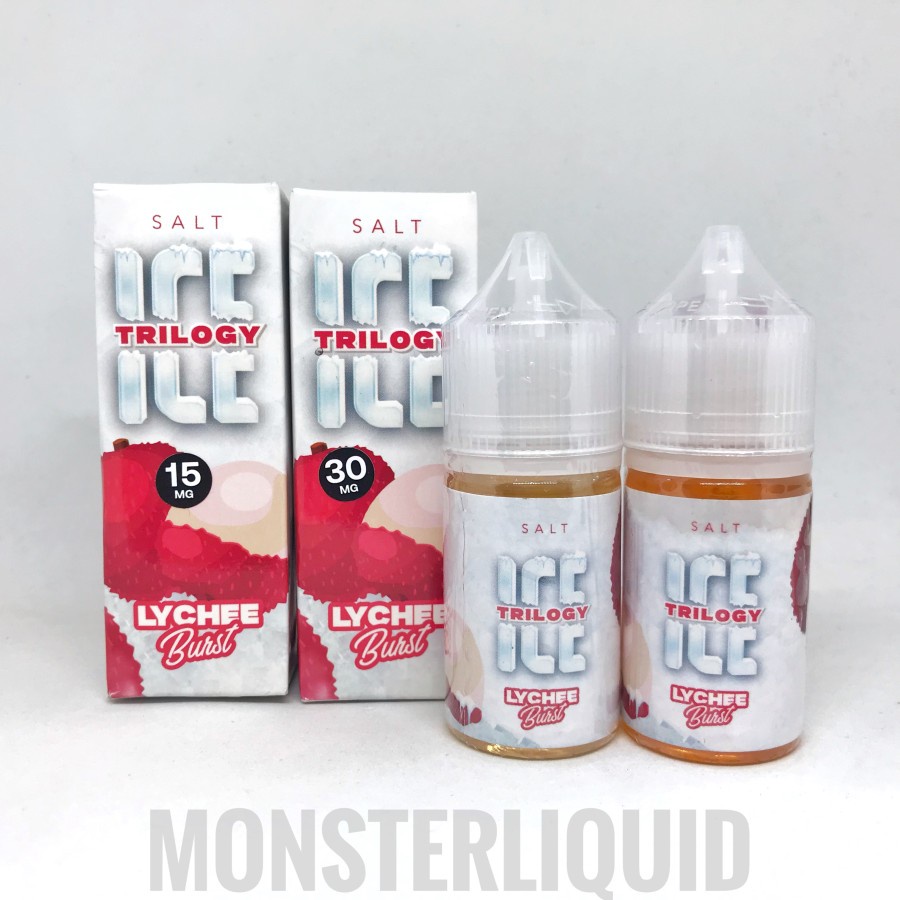 Jual SALT TRILOGY ICE LYCHEE BURST BY TRILOGY BREWERY 30ML | Shopee ...
